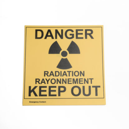 Industrial Radiography | Shop Radiation Safety Signs and Supplies