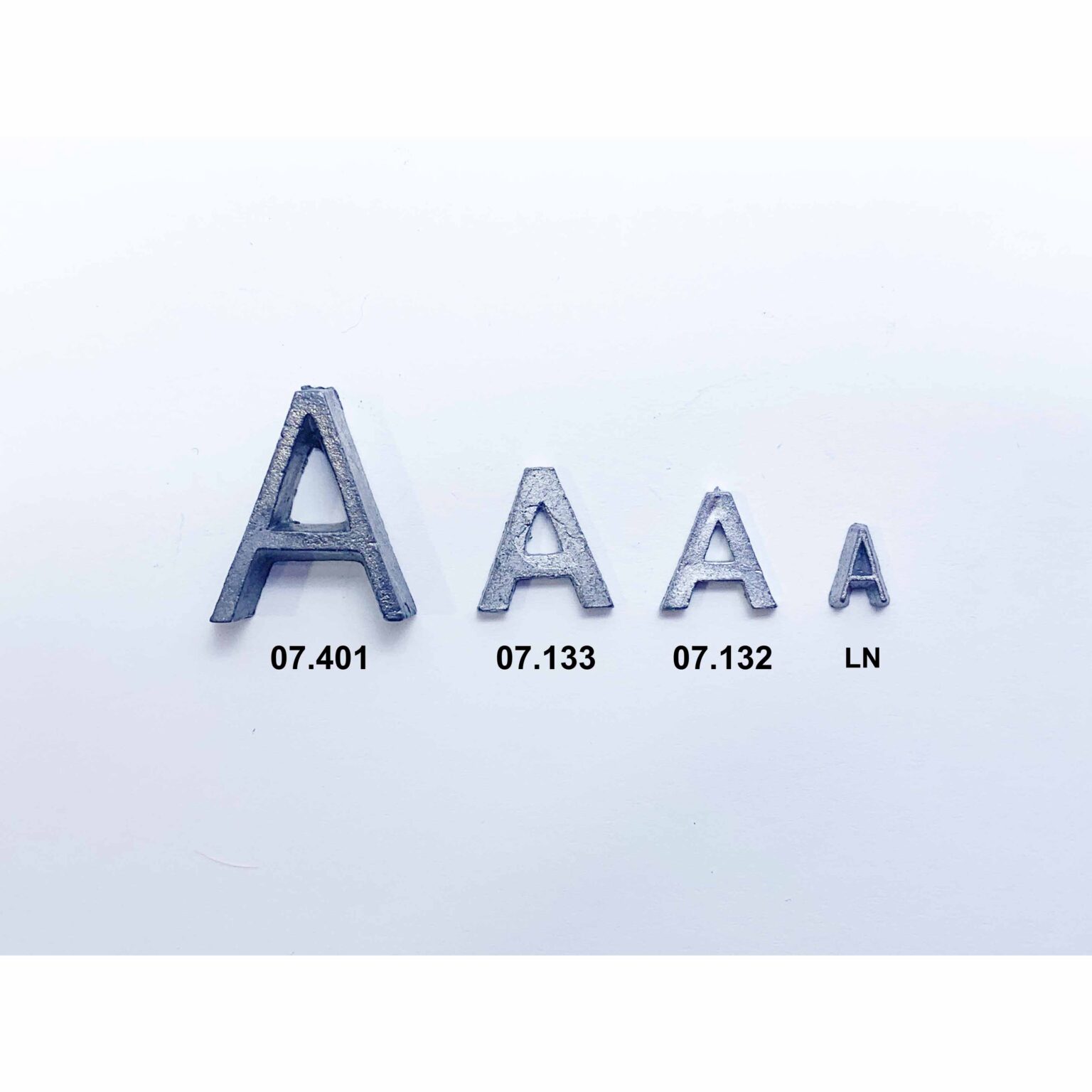 Lead Figures 1/2" Bag of 100 - Flat Faced - IR Supplies and Services