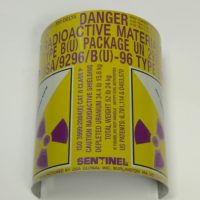 Industrial Radiography | 880 Delta Main Label Sticker