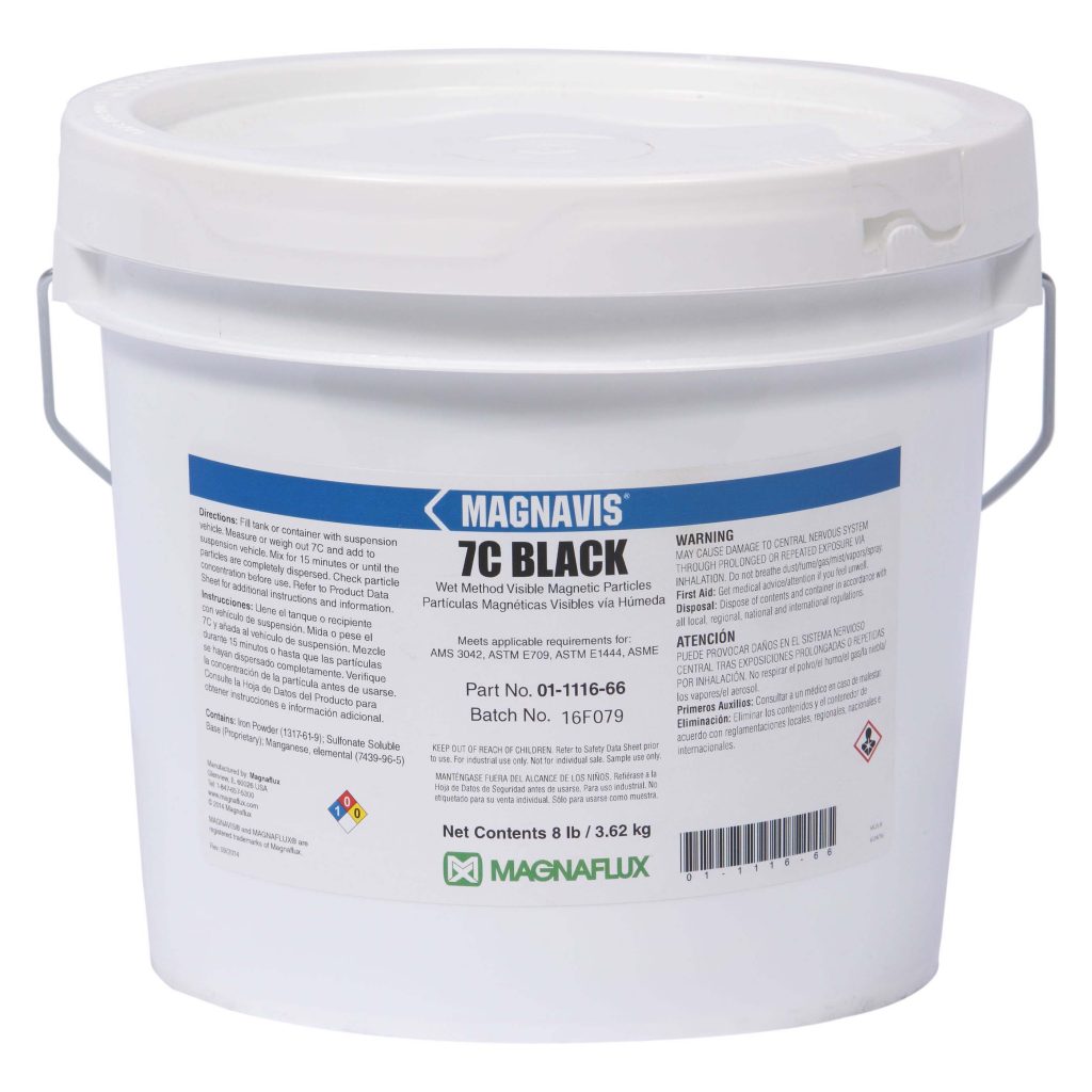 Magnaflux 7C Black Wet Method Visible Magnetic Particles - IR Supplies ...