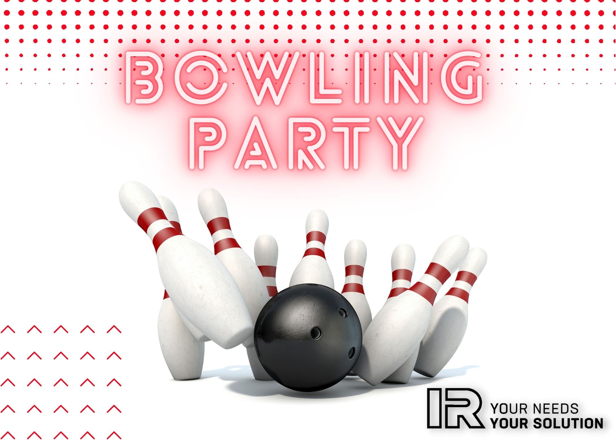 CINDE 2023 - Bowling Postcard (7 × 5 in) - IR Supplies and Services